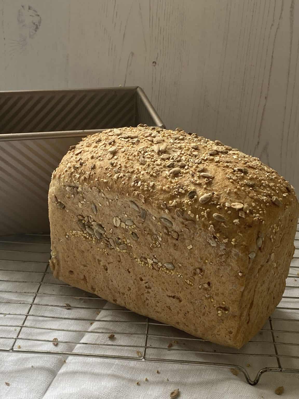 Ancient Grain Bread - Tasty Bakes Kitchen
