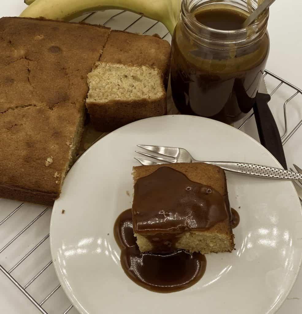 Banana Sponge Pudding - Tasty Bakes Kitchen