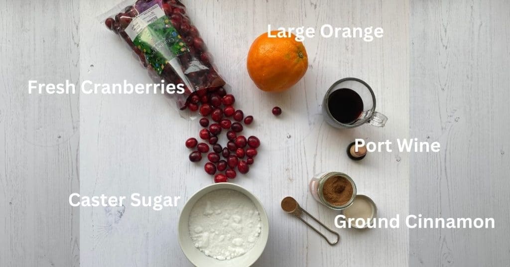 Cranberry Sauce with Orange and Port - Tasty Bakes Kitchen