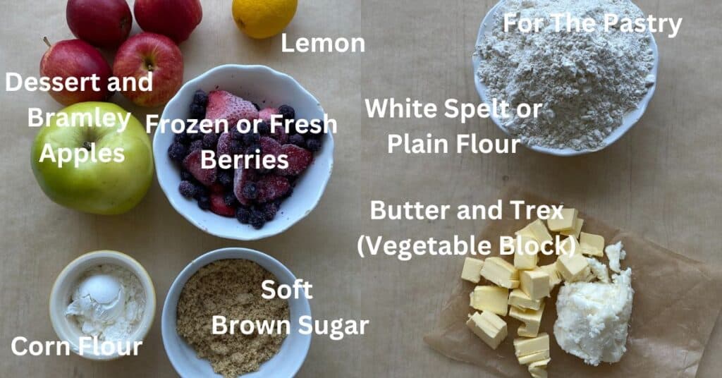 Apple Pie With Shortcrust Pastry - Tasty Bakes Kitchen